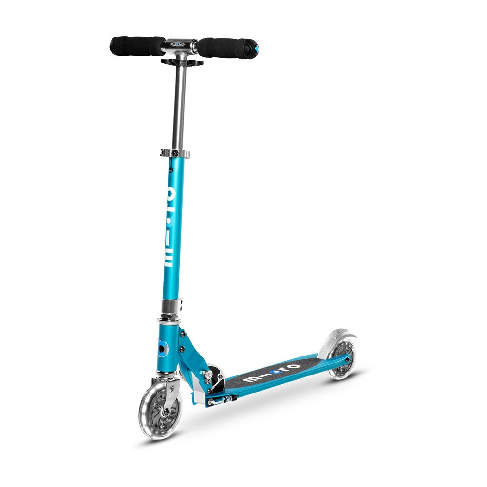 Sprite Ocean Blue LED 2 Wheel Scooter – Cheeky Monkey Toys