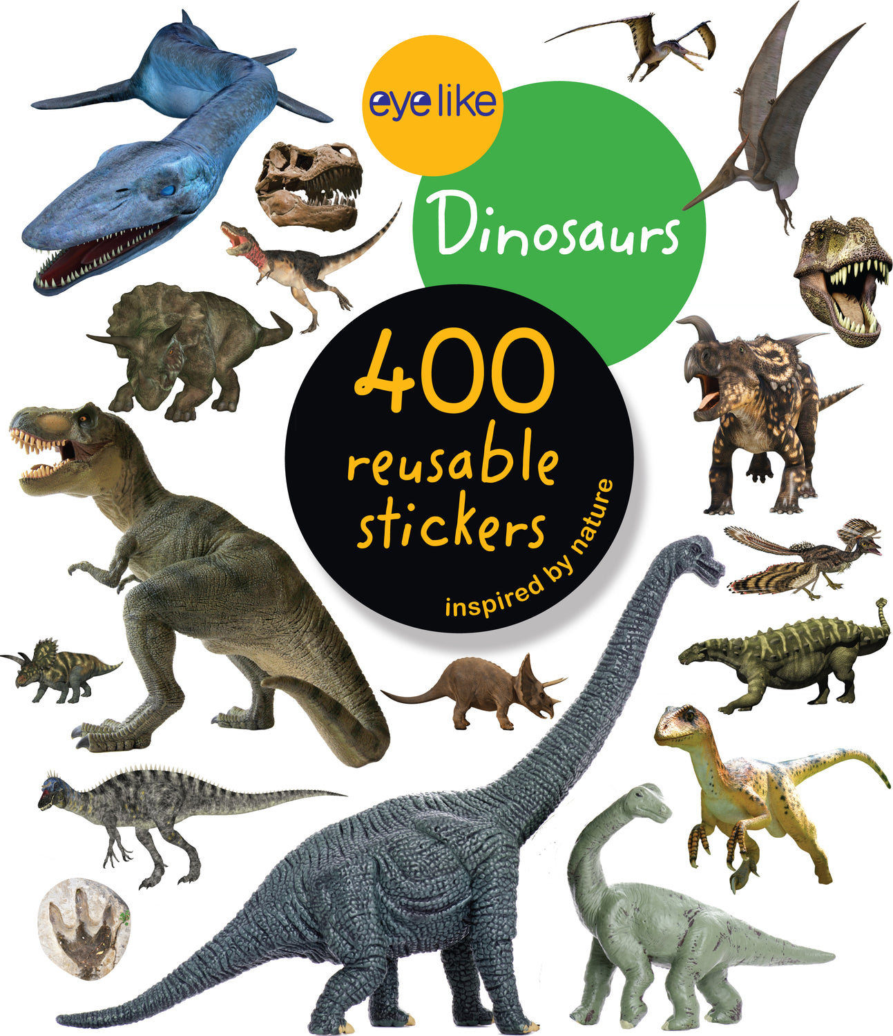 Eyelike Stickers: Dinosaurs – Cheeky Monkey Toys