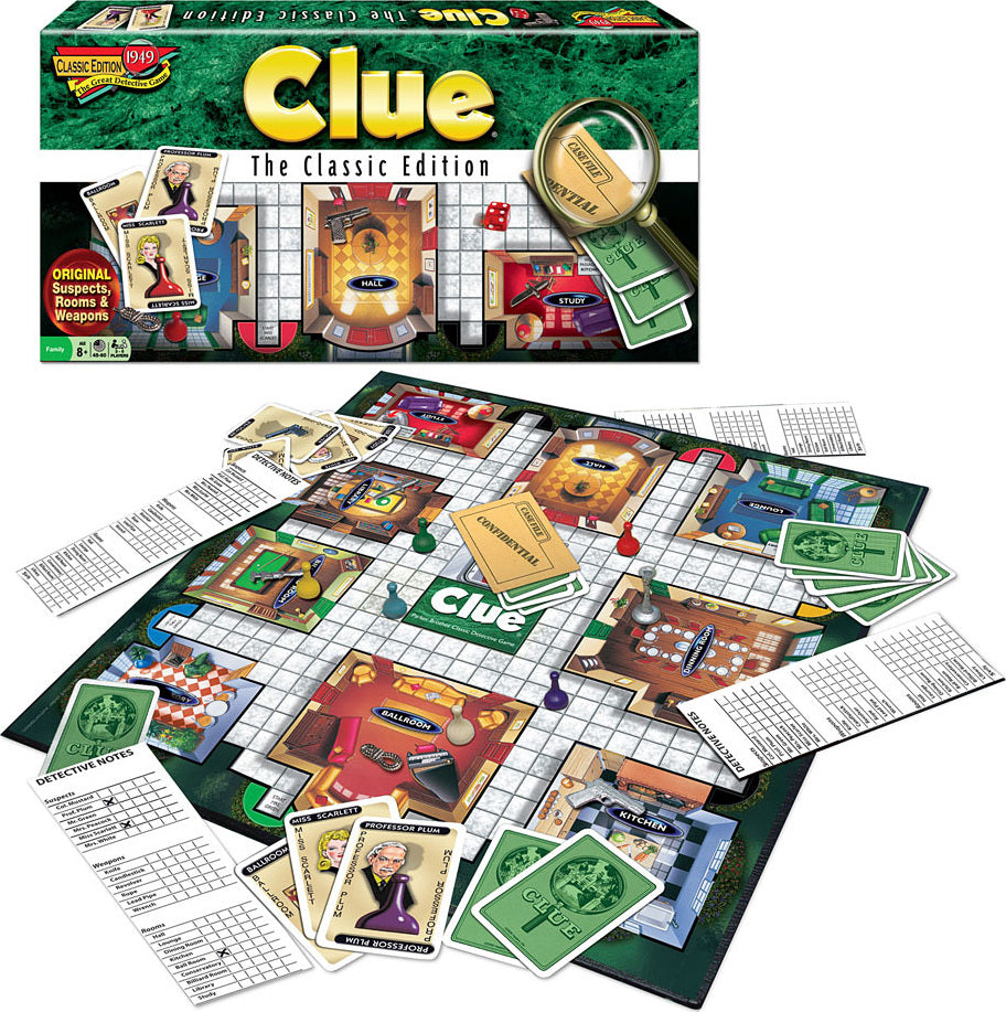 Clue Classic Edition – Cheeky Monkey Toys