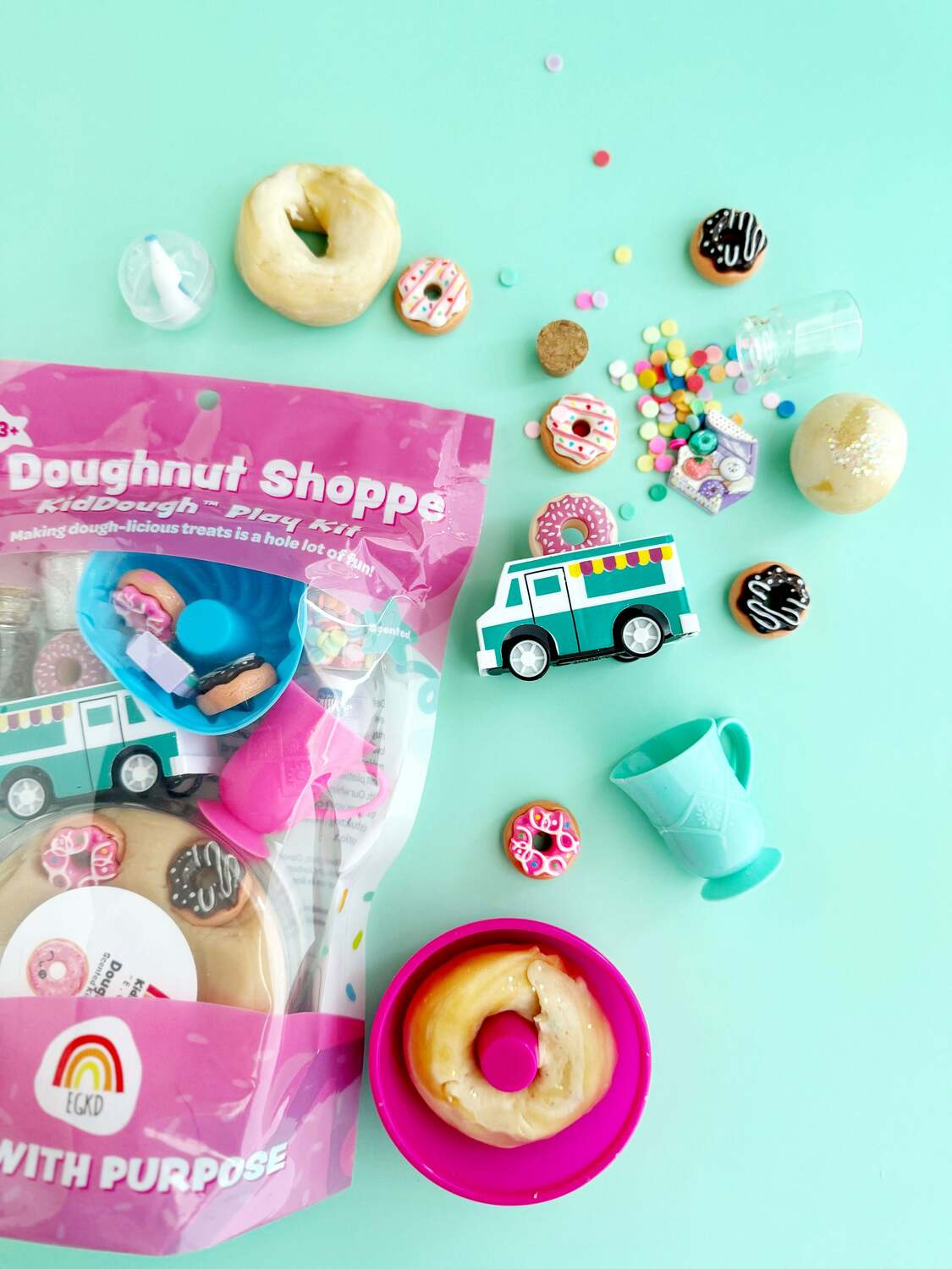 Doughnut Shoppe (Doughnut) KidDough Play Kit – Cheeky Monkey Toys