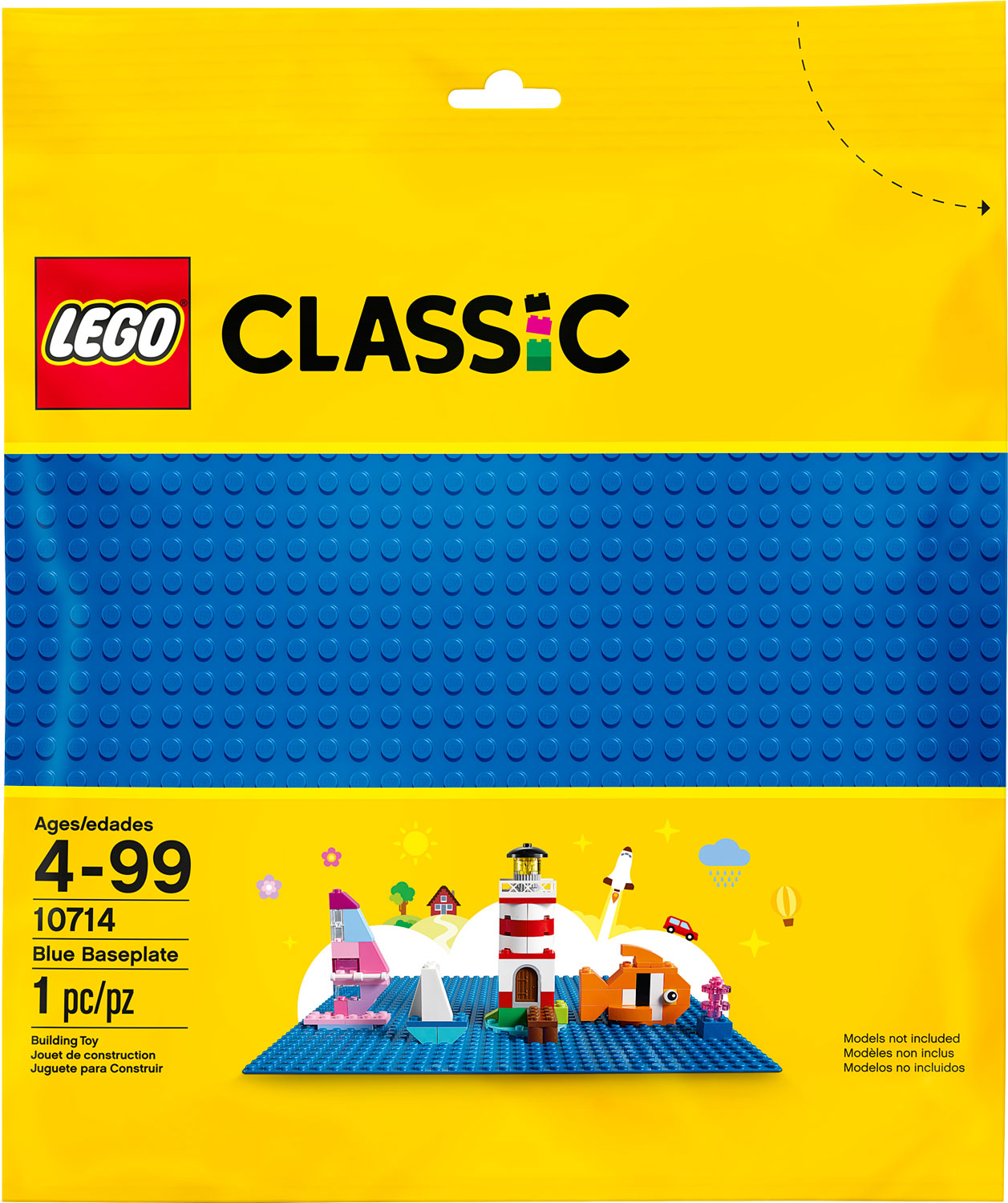 Blue Baseplate Lego Classic – Cheeky Monkey Toys
