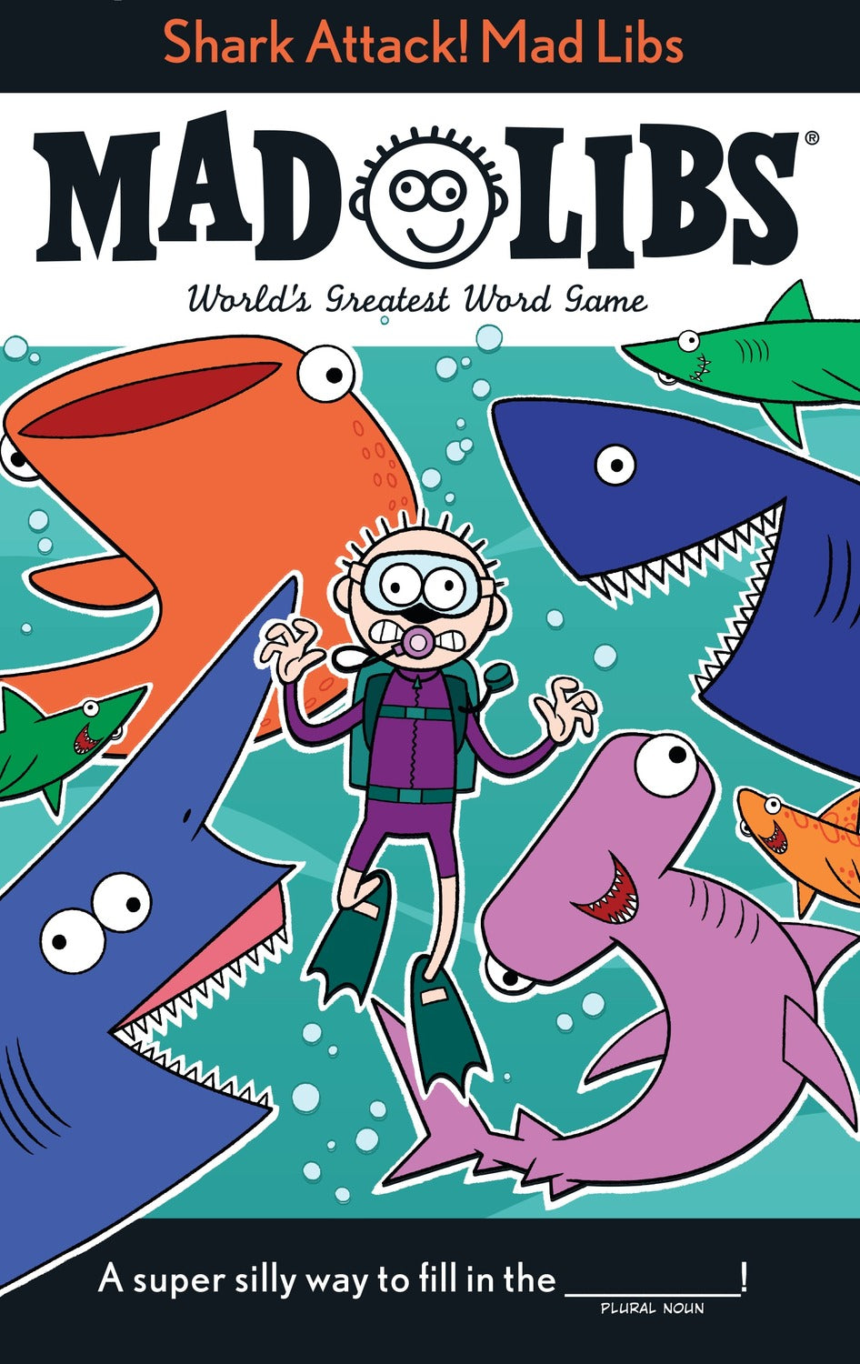 Shark Attack! Mad Libs – Cheeky Monkey Toys