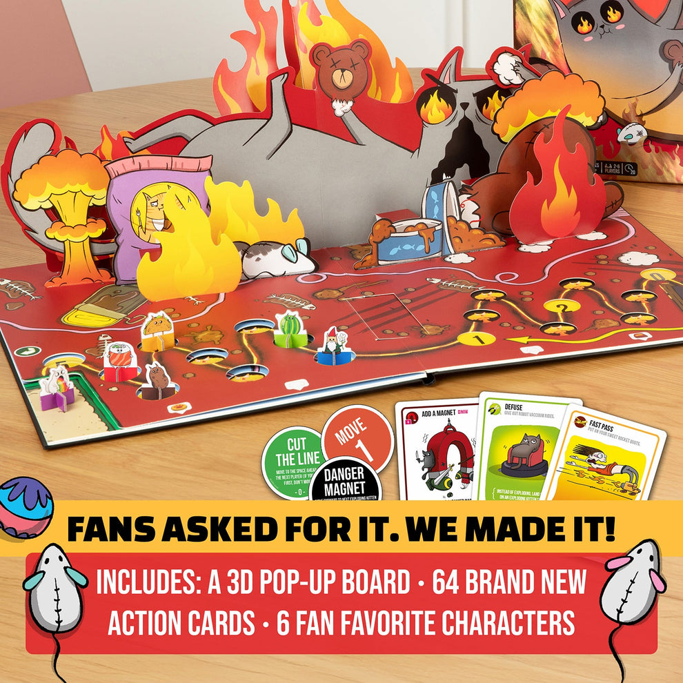Exploding Kittens The Board Game – Cheeky Monkey Toys